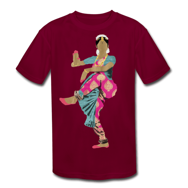 Bharatanatyam Dancer Kids' Tee – DESAI DESIGNS